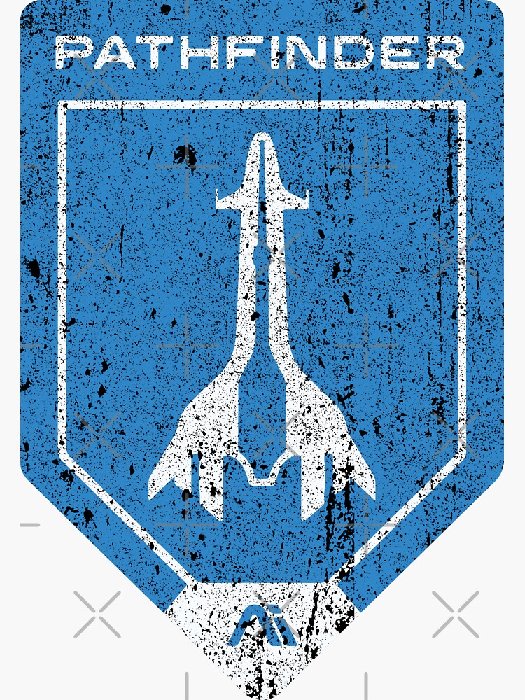 "Pathfinder Crest" Sticker for Sale by huckblade | Redbubble