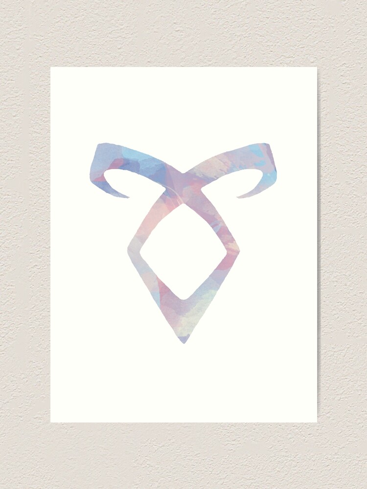 "Watercolour Angelic Power Rune" Art Print for Sale by kbhend9715 ...