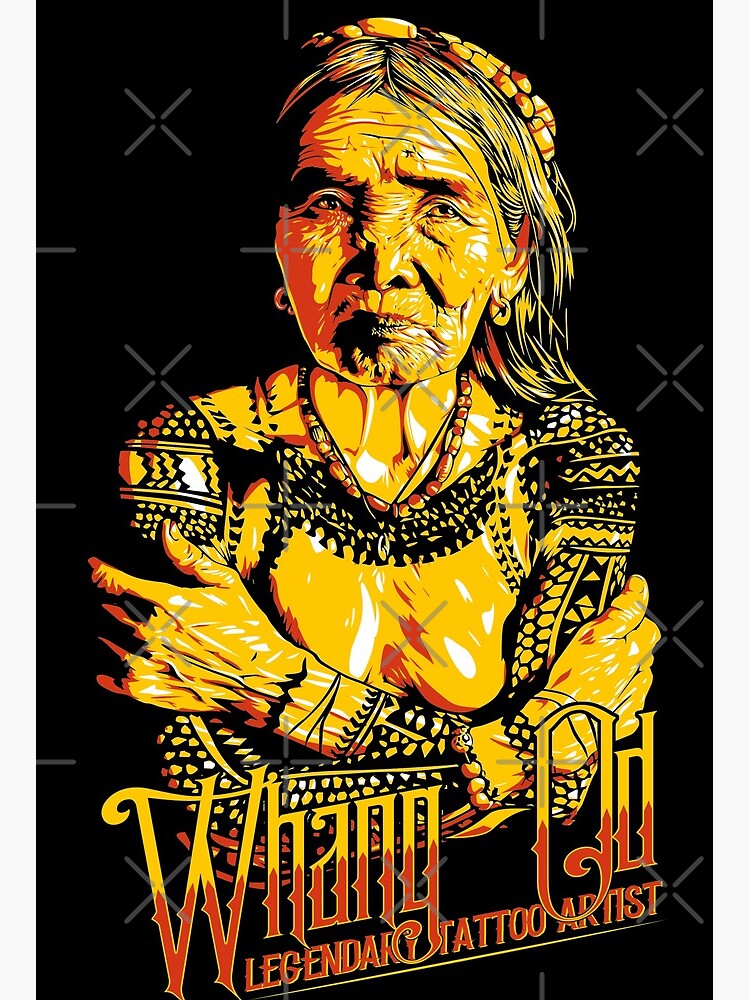 "Whang Od" Art Board Print for Sale by skewness88 | Redbubble