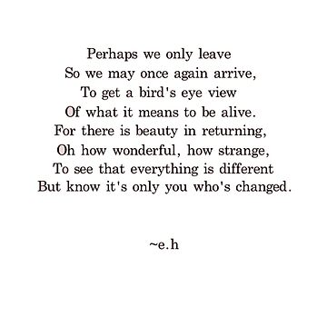 "EH Poetry" Art Print for Sale by EmberHolmes | Redbubble