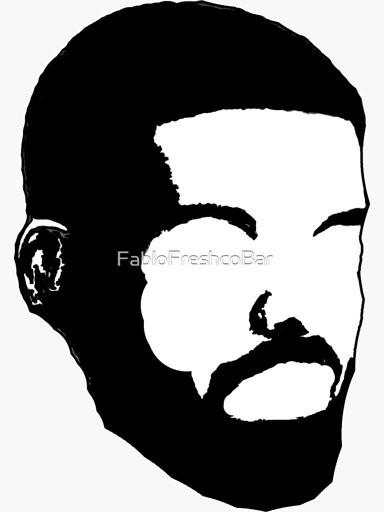 "Hip Hop Icon Drizzy" Sticker by FabloFreshcoBar | Redbubble