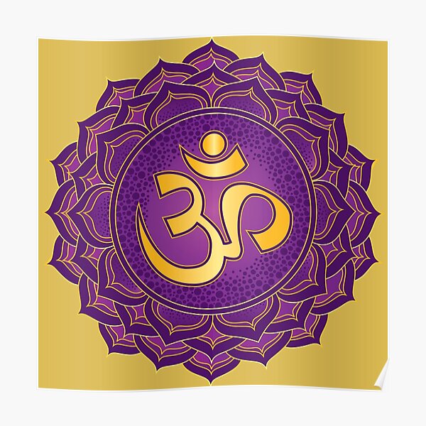 "Om symbol" Poster by Retrocrix | Redbubble