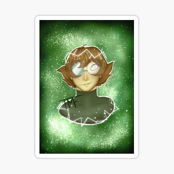 "Galaxy Pidge" Sticker by -tmf- | Redbubble