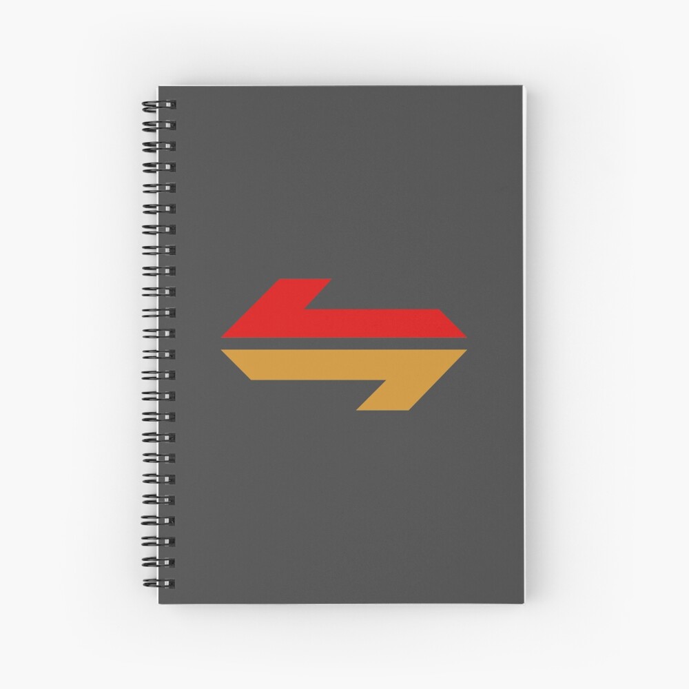 "State Rail Authority Candy Logo" Spiral Notebook for Sale by F6310 ...
