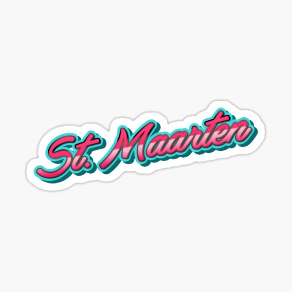 Saint Martin Stickers | Redbubble
