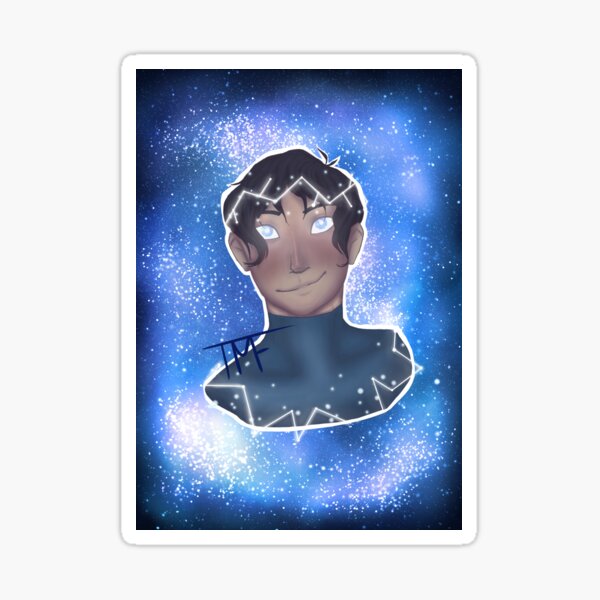 "Galaxy Lance" Sticker by -tmf- | Redbubble