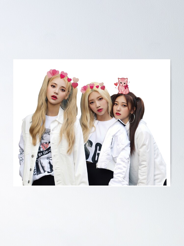 "Odd eye circle girl front LOONA " Poster for Sale by hopedaisies ...
