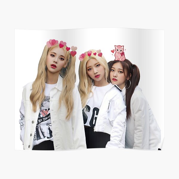 "Odd eye circle girl front LOONA " Poster for Sale by hopedaisies ...
