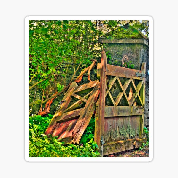 "Gate" Sticker for Sale by Avalinart | Redbubble