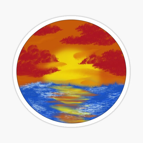 "Dawn " Sticker by lissapilegaard | Redbubble