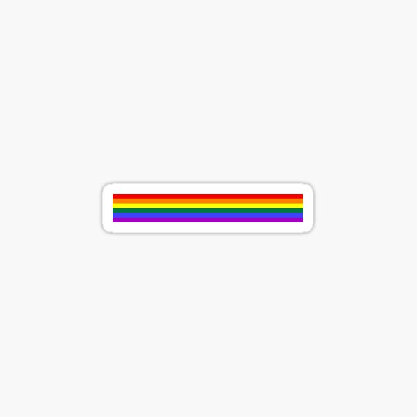 "Rainbow flag" Sticker for Sale by EleYeah | Redbubble