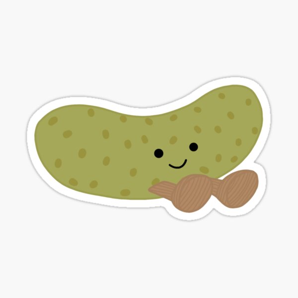 "Cute pickle" Sticker for Sale by Richie-Creates | Redbubble