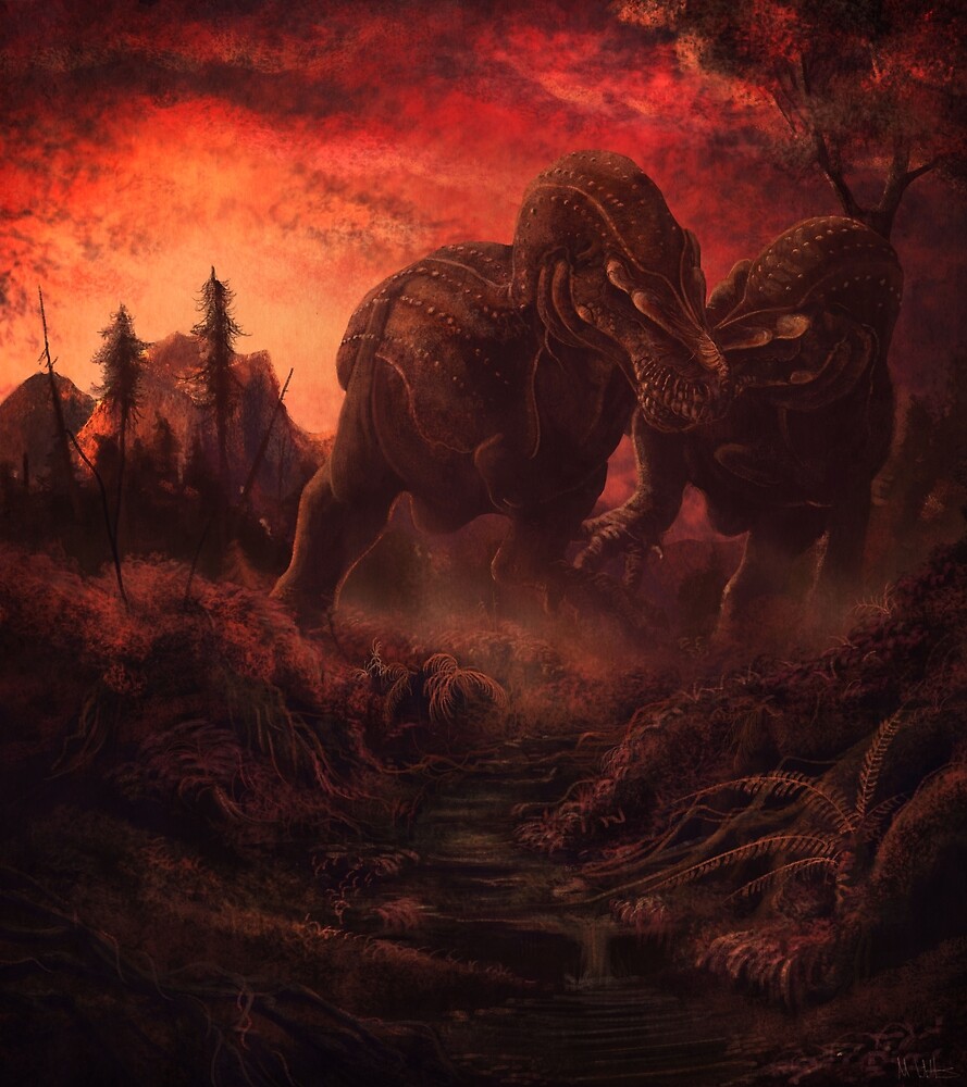 "Tyrannodoomed" by Mark Witton | Redbubble