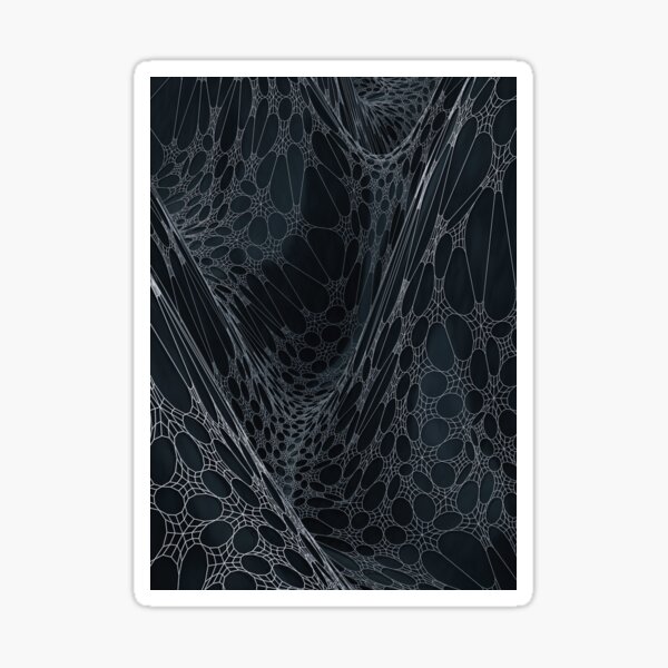 "Spiders Lair" Sticker for Sale by Lapham3DArt | Redbubble