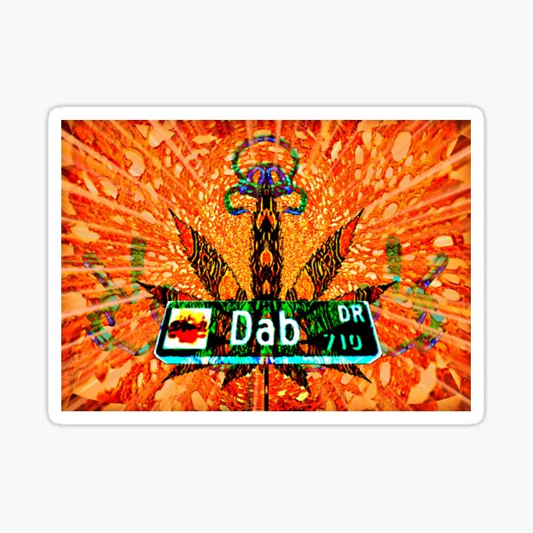 "Dab Drive" Sticker by asphaltimages | Redbubble