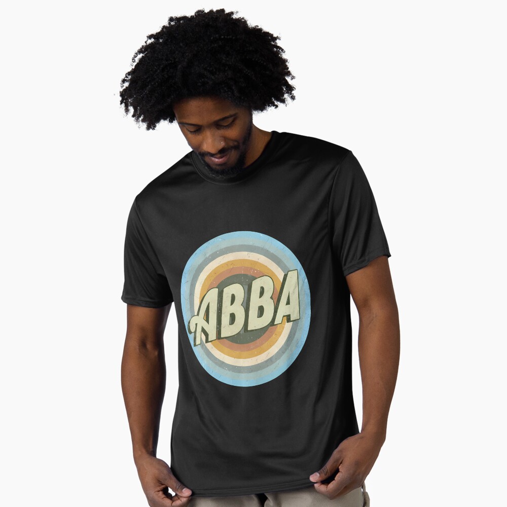 "Retro vintage abba" Sticker for Sale by merchchords | Redbubble
