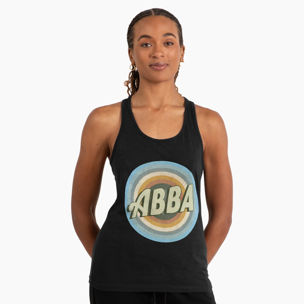 "Retro vintage abba" Sticker for Sale by merchchords | Redbubble