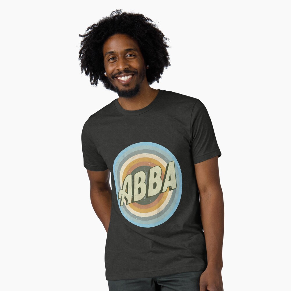 "Retro vintage abba" Sticker for Sale by merchchords | Redbubble