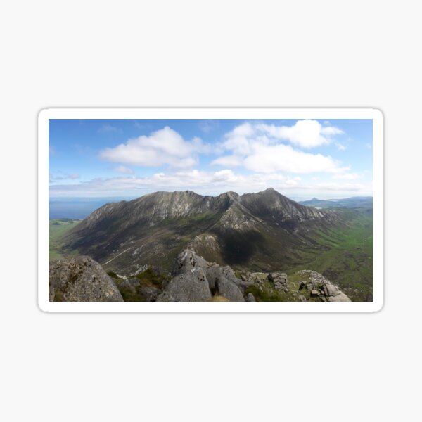 "Goat Fell, Isle of Arran" Sticker by beavo | Redbubble