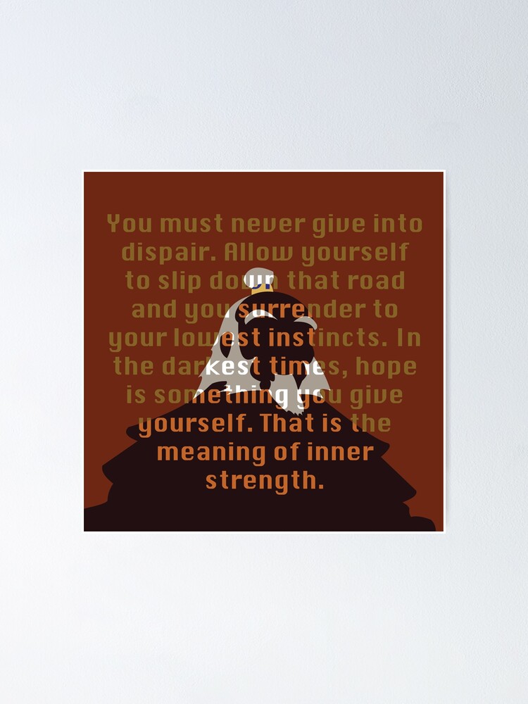 "Inner Strength" Poster by jmallow-art | Redbubble