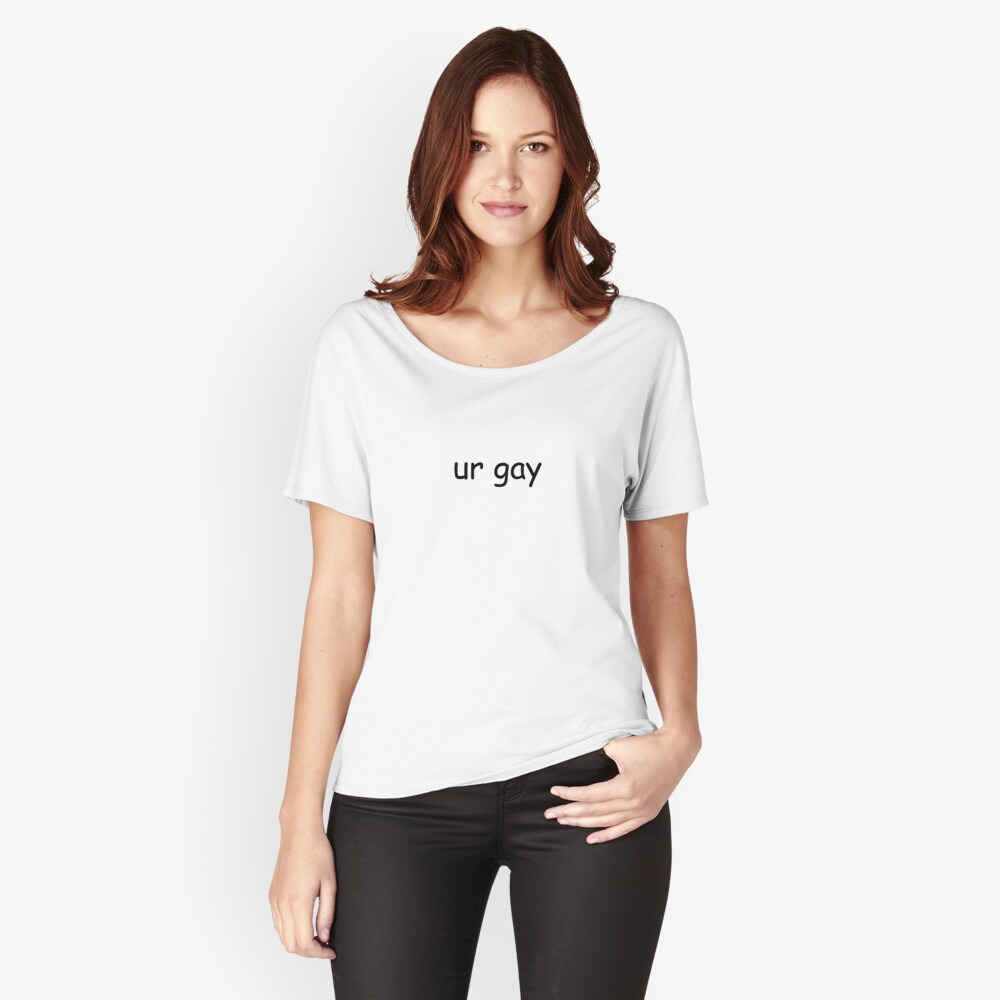 "ur gay" Sticker for Sale by bethebrush | Redbubble