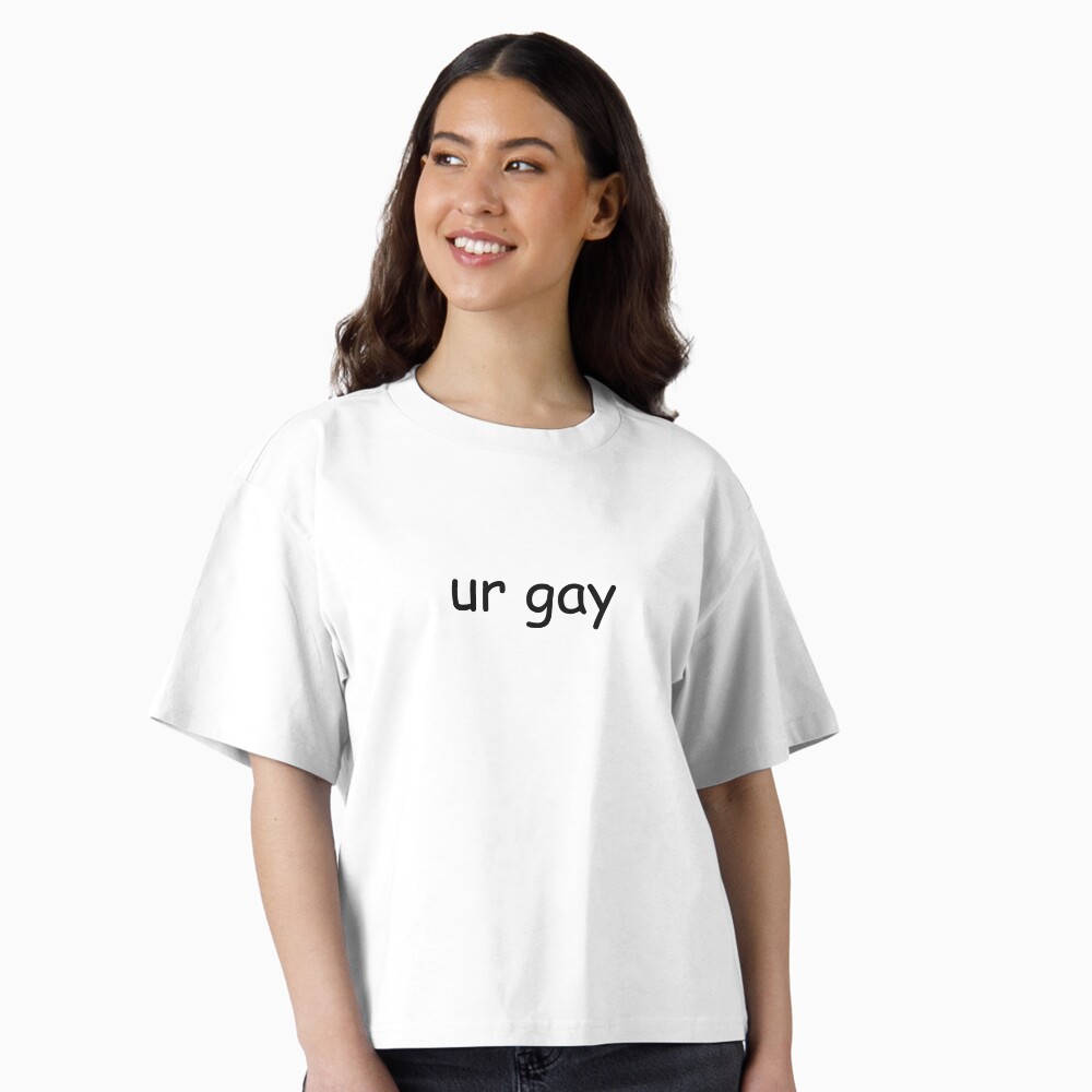 "ur gay" Sticker for Sale by bethebrush | Redbubble