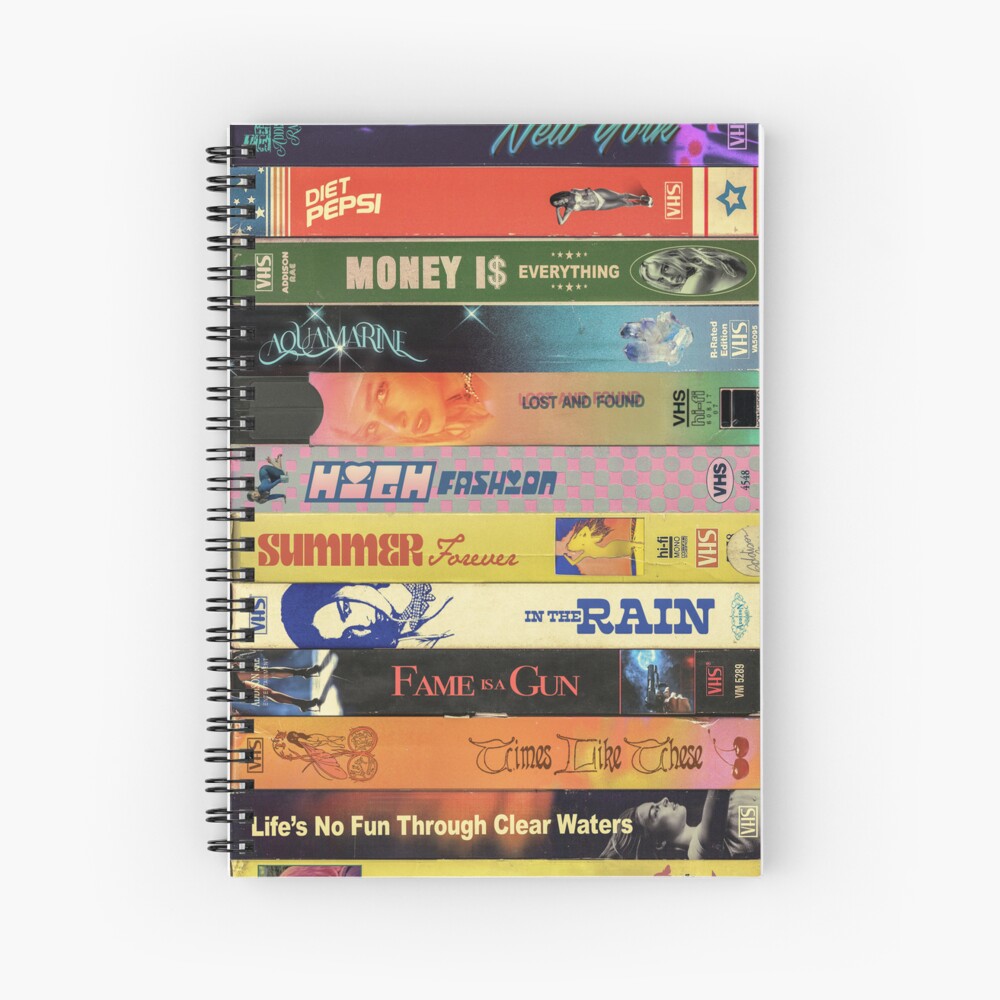 "Poster Addison Rae VHS Collection" Poster for Sale by fosterlands ...