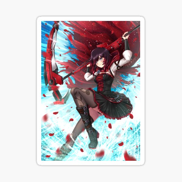 "Ruby" Sticker by adsoutoart | Redbubble