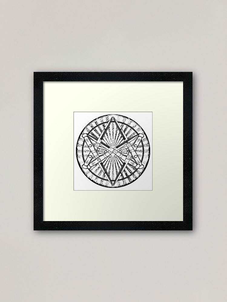 "Shield of Solomon definitive edition" Framed Art Print for Sale by ...