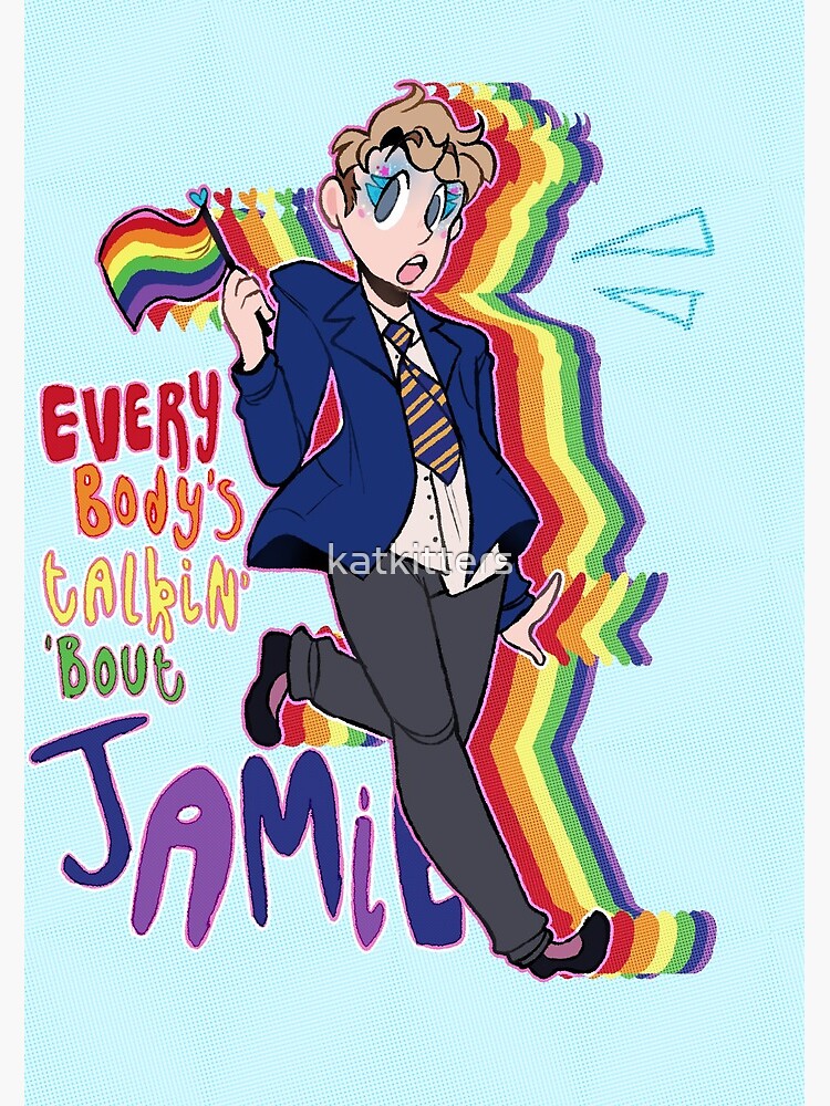 "luke bayer as jamie new" Art Print by katkitters | Redbubble