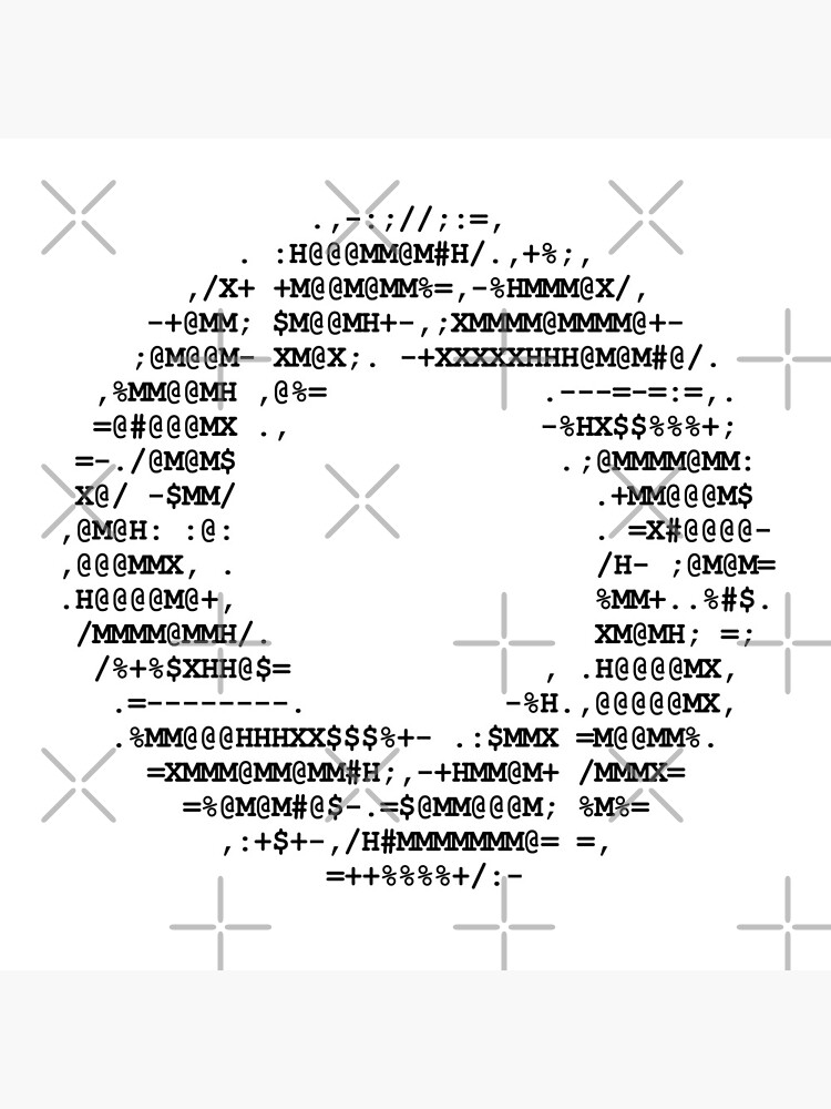 "Aperture Science ASCII-Logo auf weiß" Uhr von FbsArts | Redbubble