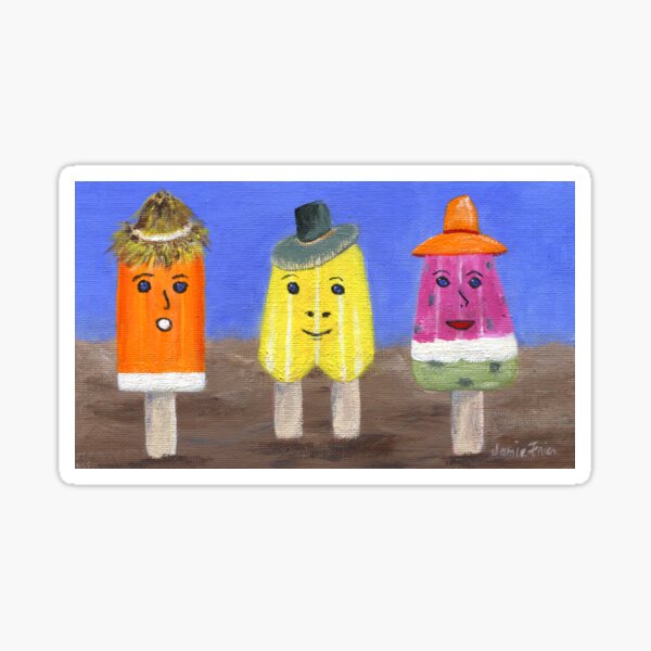 "Summer Yummers" Sticker by jfrier | Redbubble