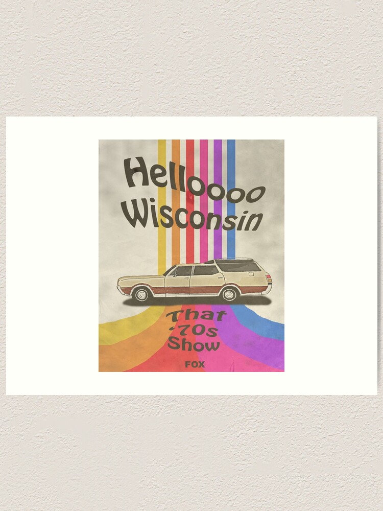 "Hello Wisconsin" Art Print for Sale by ariahgraphics | Redbubble