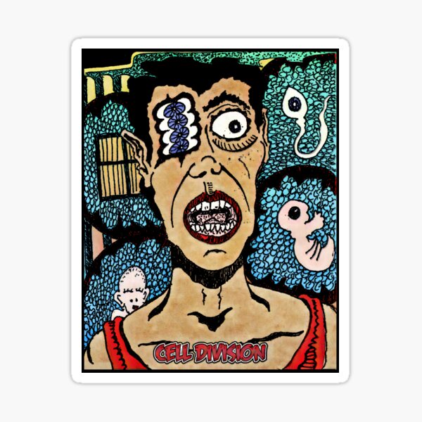 "Cell Division" Sticker for Sale by torg | Redbubble