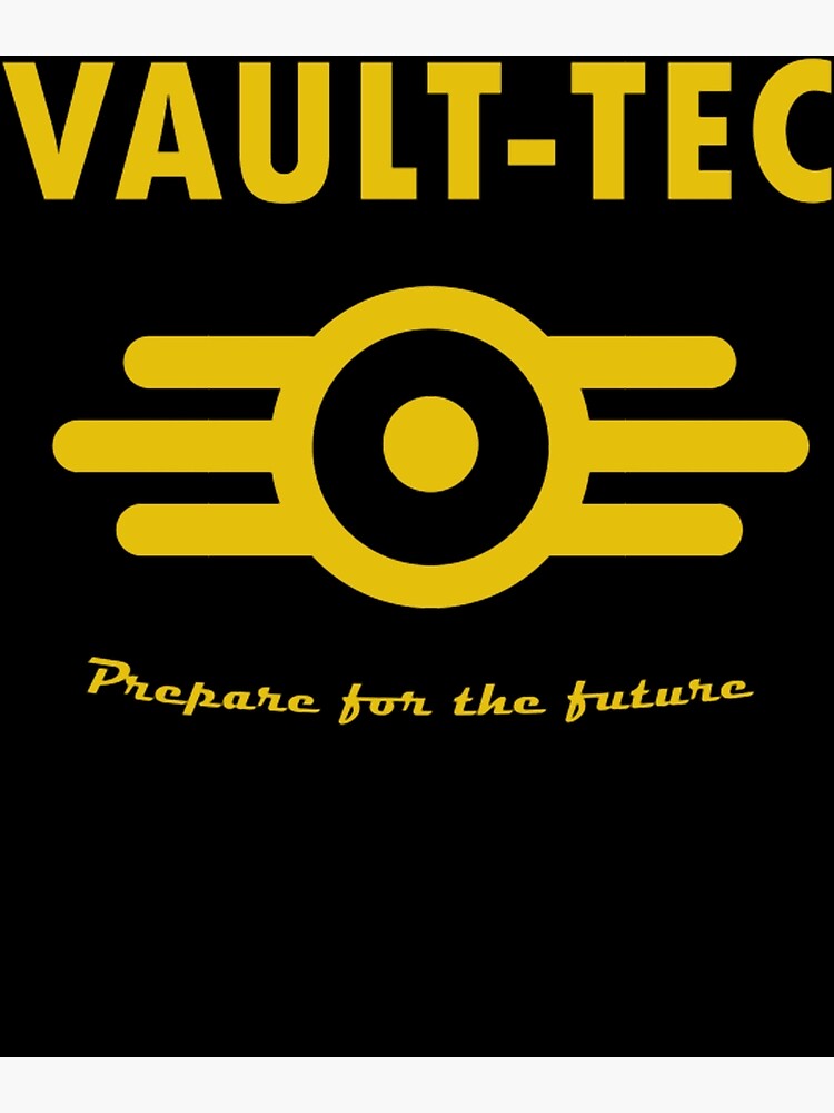 "Fallout 4 Vault-Tec Logo Classic " Poster for Sale by RENARDBOURNETT ...