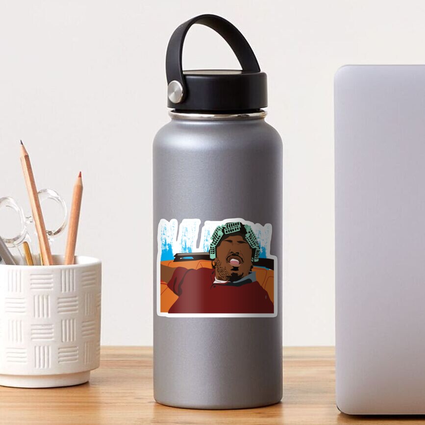 "Friday - Big Worm " Sticker by nadirasimone | Redbubble