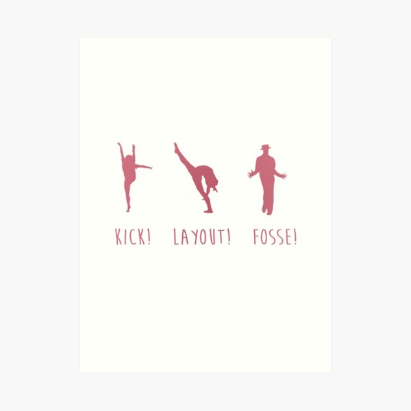 "Kick, layout, fosse! - Mean Girls (Pink)" Art Print for Sale by ...