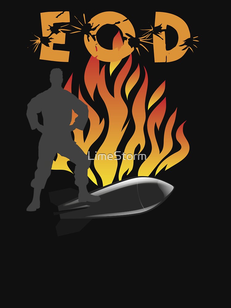 "EOD" T-shirt by LimeStorm | Redbubble