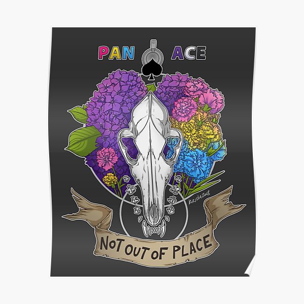 "Pan+Ace - Not Out of Place" Poster by kiriska | Redbubble