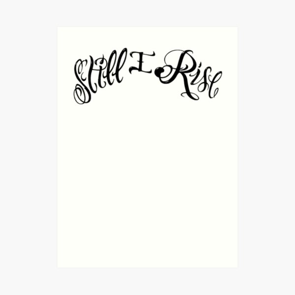 "Lewis Hamilton - STILL I RISE" Art Print by F1-life | Redbubble