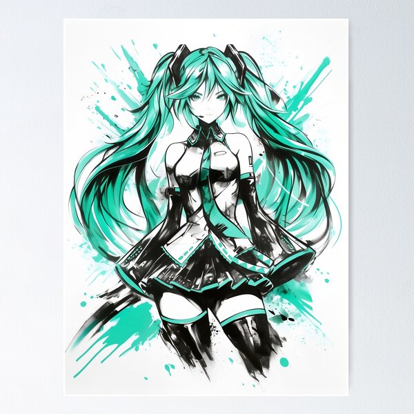 Hatsune Miku Novel Posters for Sale | Redbubble