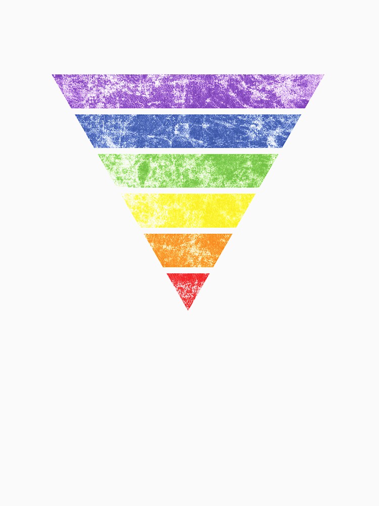 "LGBTQ TRIANGLE HOODIE USD" T-shirt by Rhynowear | Redbubble
