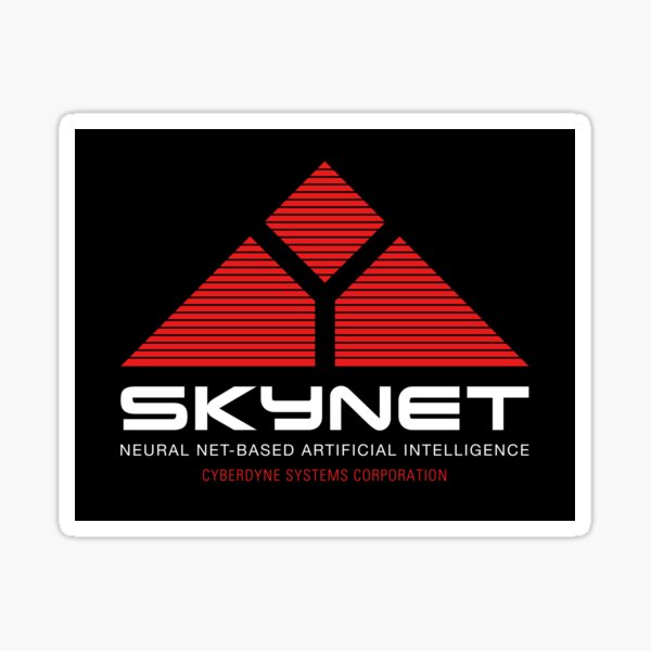 "Skynet Cyberdyne Emblem" Sticker for Sale by n-abakumov | Redbubble