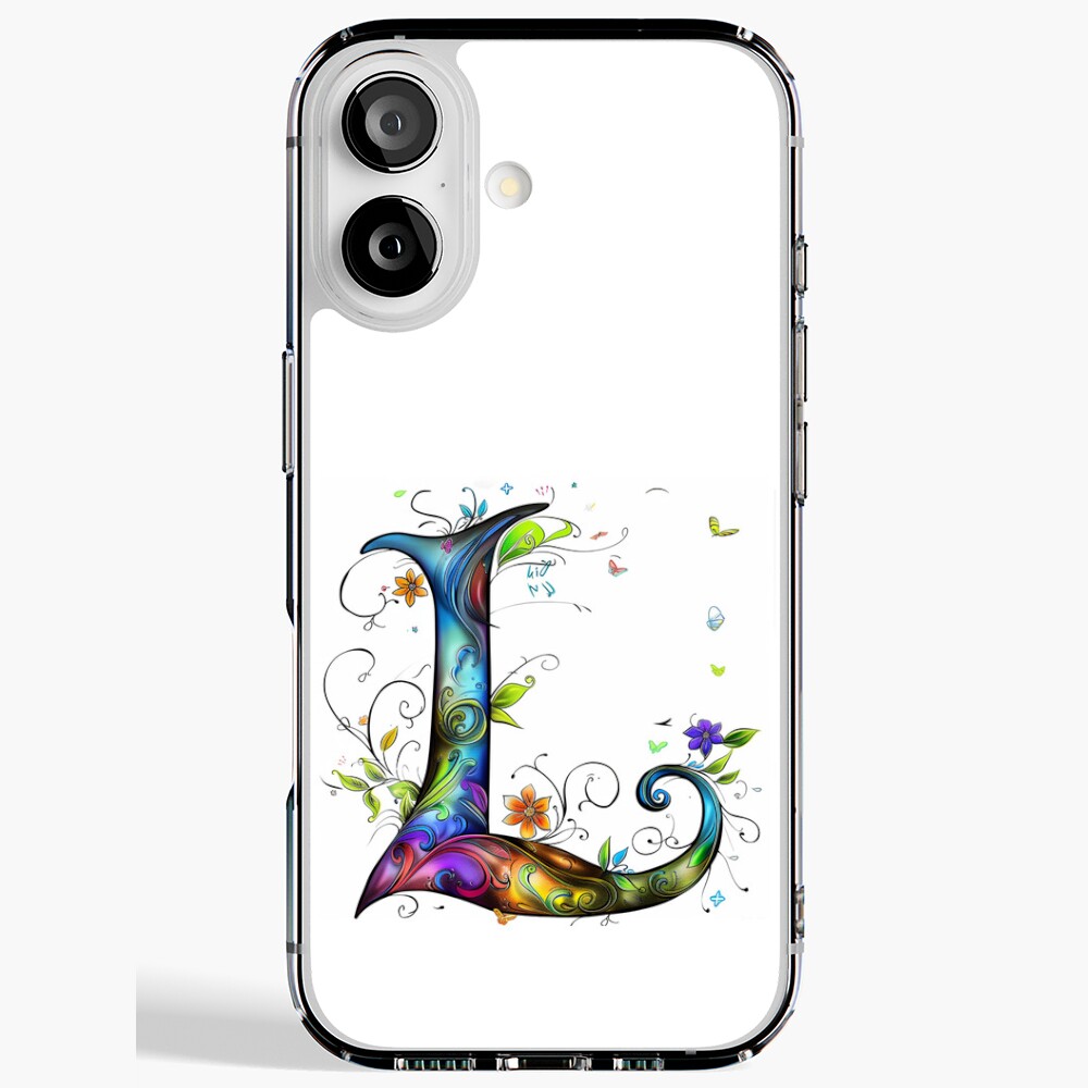 "Whimsical Monogram Letter L" Sticker for Sale by Boddicca | Redbubble