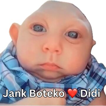 "Jank Boteko ️ Didi | Meme" Sticker for Sale by ConstoStore | Redbubble