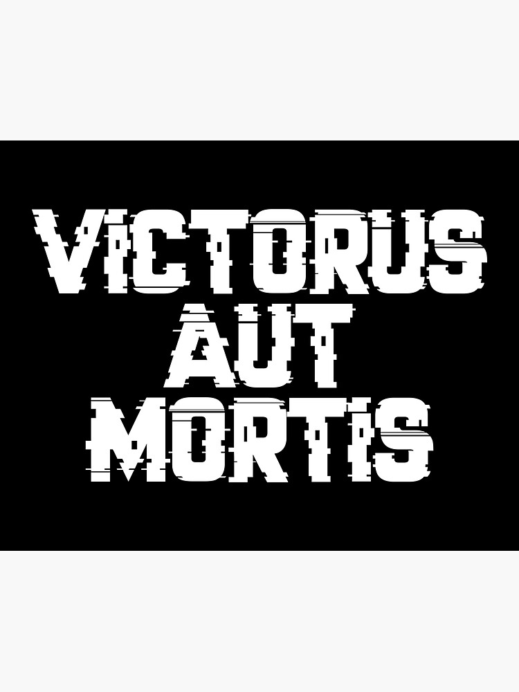 "Victorus Aut Mortis - Marines Battle Cry" Sticker for Sale by gaming ...