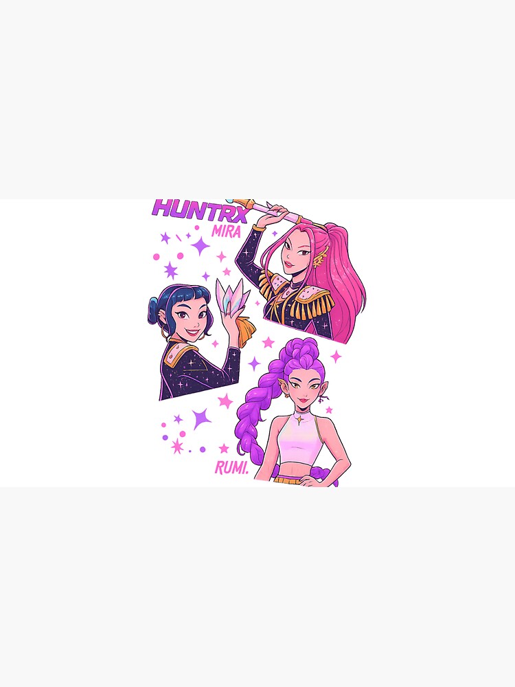 "Huntrix Girls Kpop Demon Hunters Vintage Huntrix Huntrix Fan Rumi Zoey ...