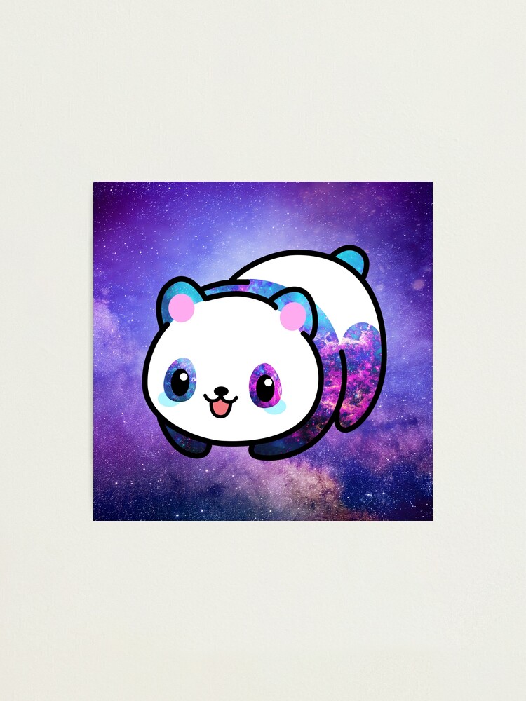 "Kawaii Galactic Mighty Panda" Photographic Print for Sale by ...