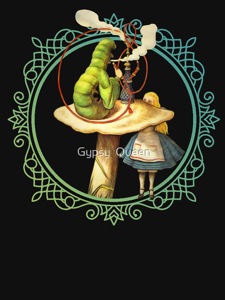 "Alice und die rauchende Raupe - Alice im Wunderland" T-Shirt von ...