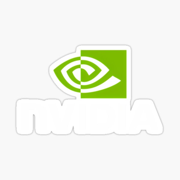 "Nvidia " Sticker for Sale by SibrenrhinusAr | Redbubble